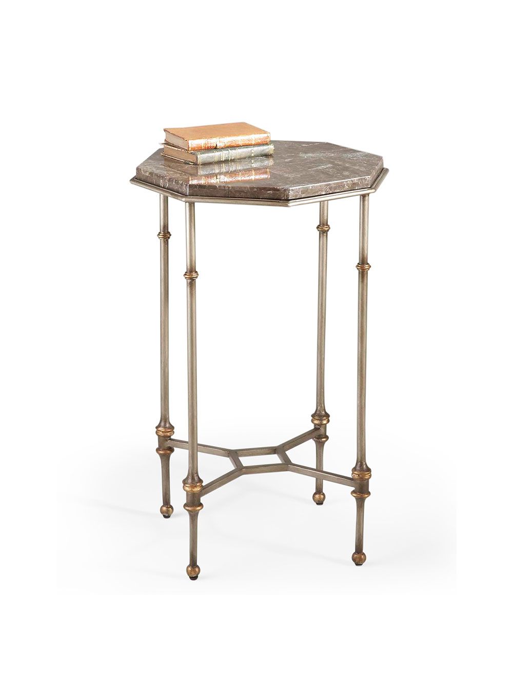 Raleigh Lane Table - Antique Silver | Chelsea House 380017