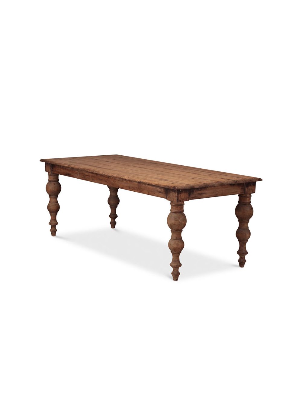 Bixby Dining Table - Traditional Brown | Sarreid 40678