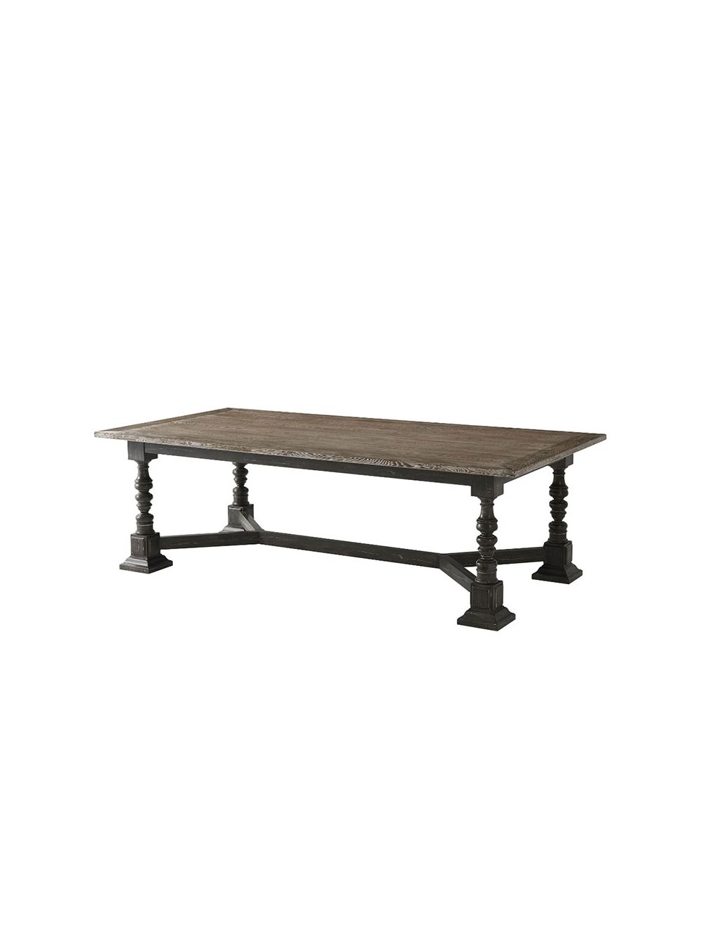 Bryant II Dining Table - Oak | Theodore Alexander 5405-312.C040