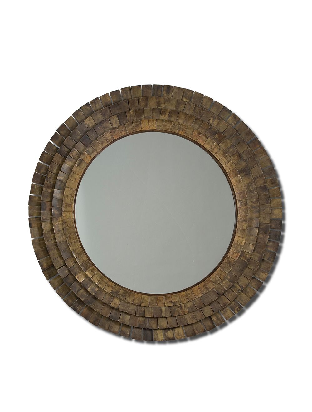 Mistral Wall Mirror - Gold | Sarreid Ltd 30-189